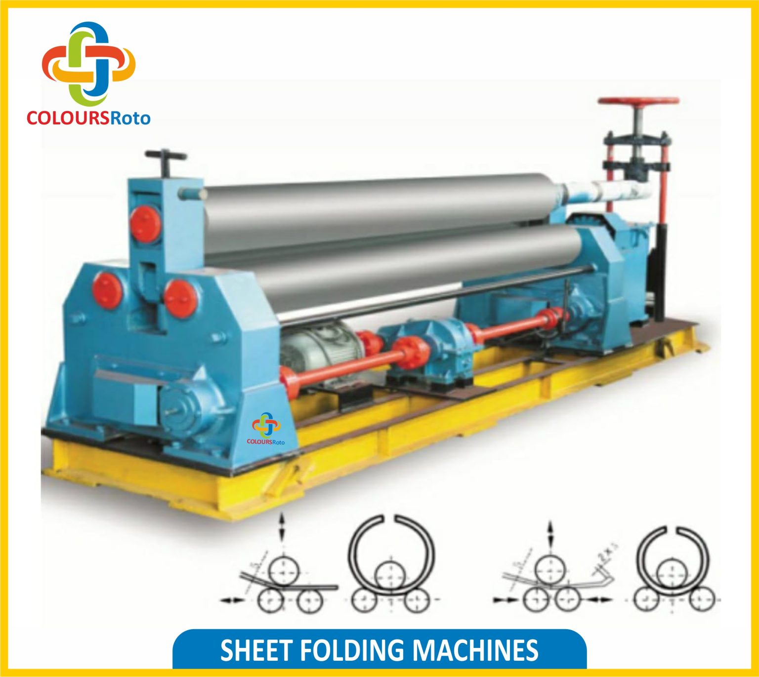 Sheet Rolling Machines - Colours Roto India