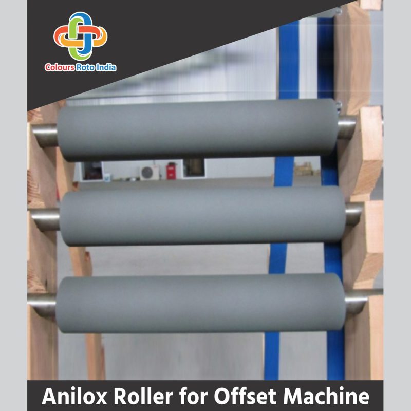 Anilox Roller for Offset Machine - Colours Roto India